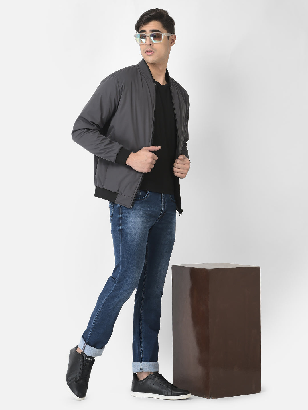 Dark Grey Reversible Jacket – Crimsoune Club