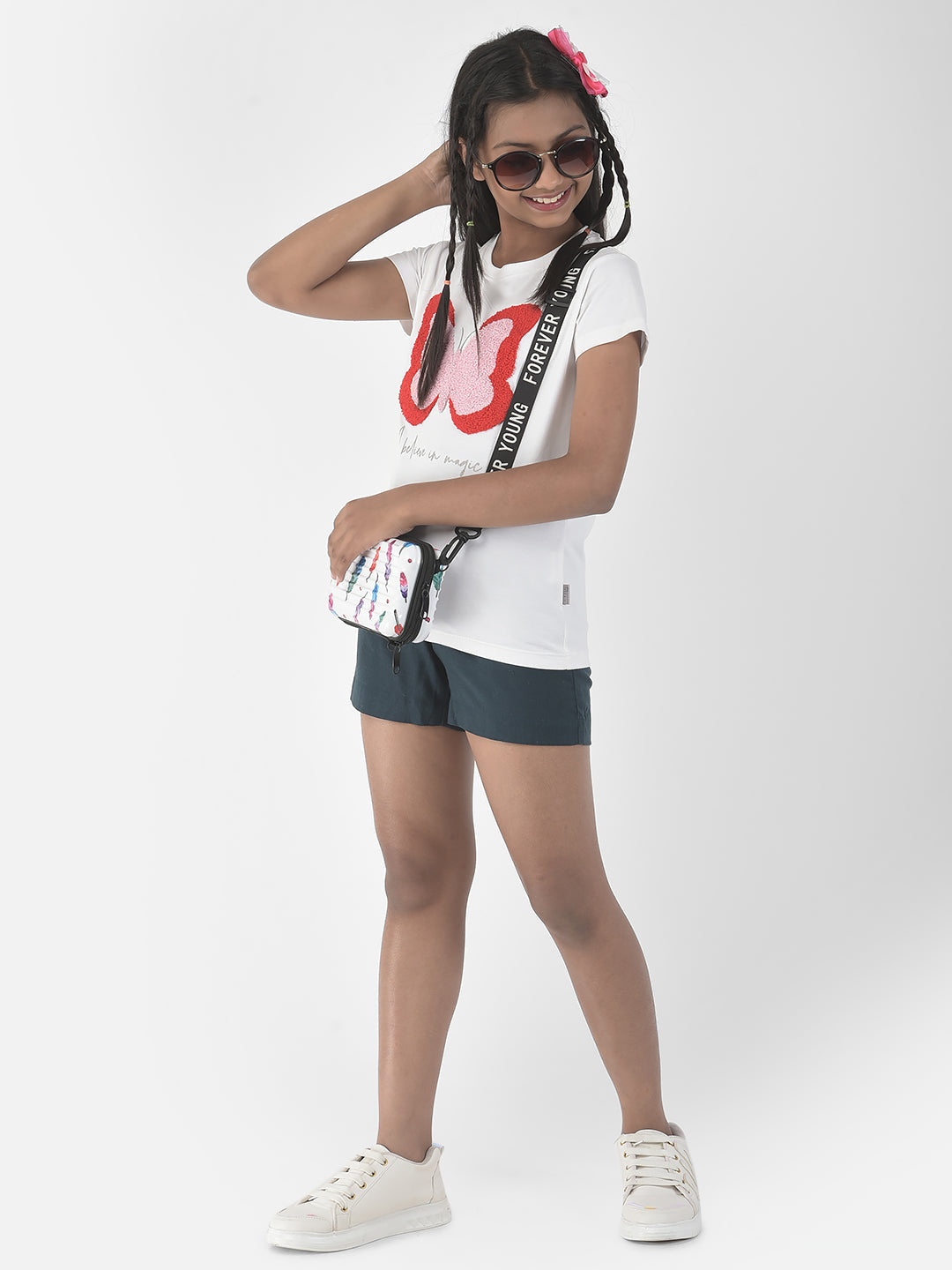 Dark Green Patch-Pocket Shorts – Crimsoune Club